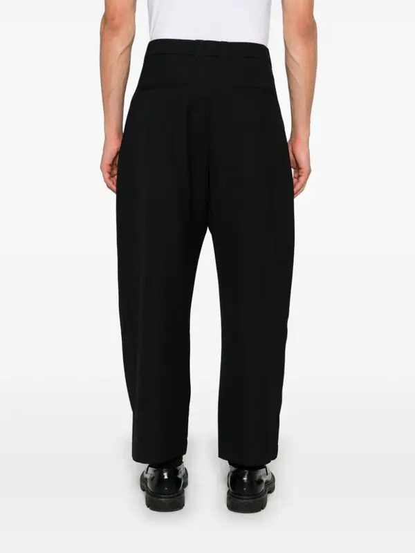Studio Nicholson Tuck Trousers - Black