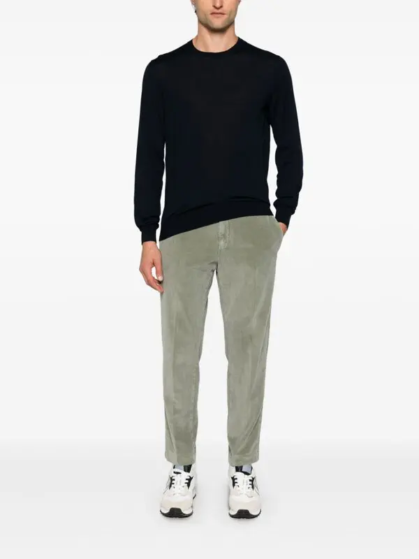 Zegna Wool Crew Neck Sweater