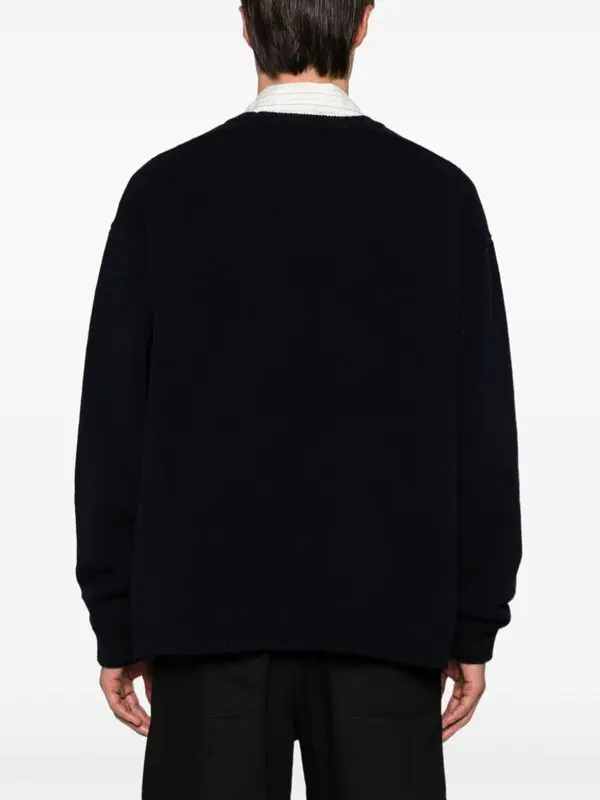 Studio Nicholson Lambswool Fisherman's Knit Sweater
