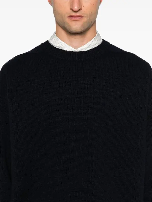 Studio Nicholson Lambswool Fisherman's Knit Sweater
