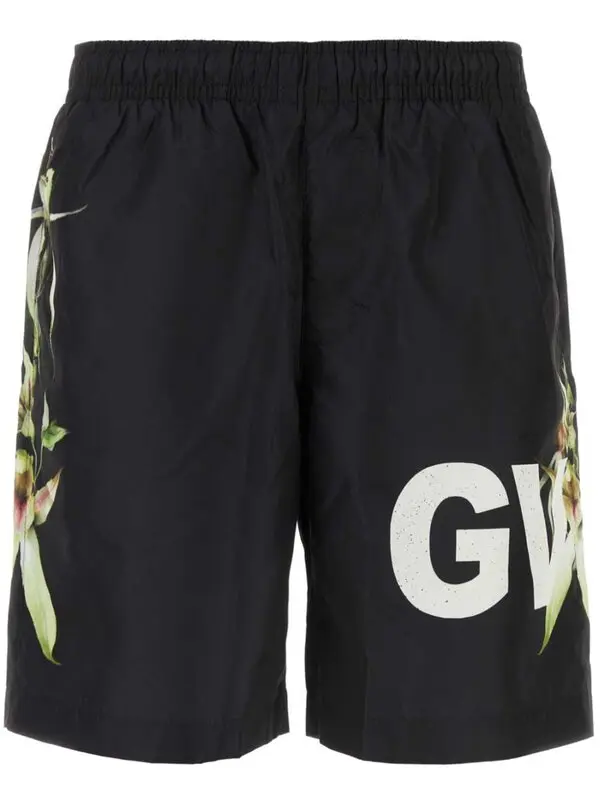 Givenchy Logo-print Swim Shorts
