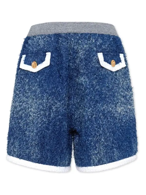 Dsquared2 Faded-effect Textured Shorts