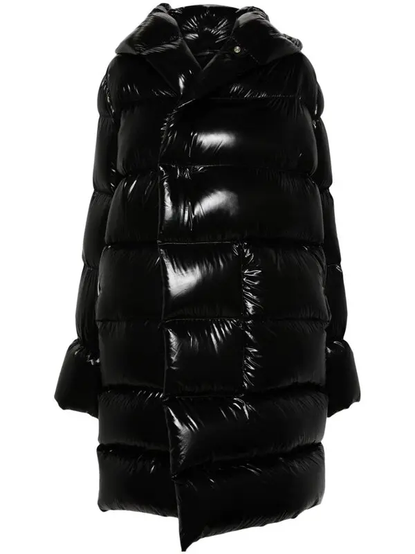 Rick Owens Hooded Puffer Jacket - Black