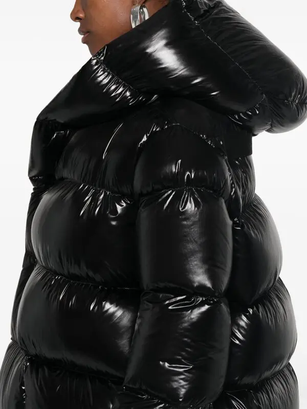Rick Owens Hooded Puffer Jacket - Black