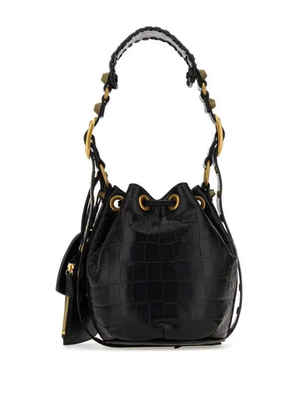 Balenciaga Le Cagole Bucket Bag - Black