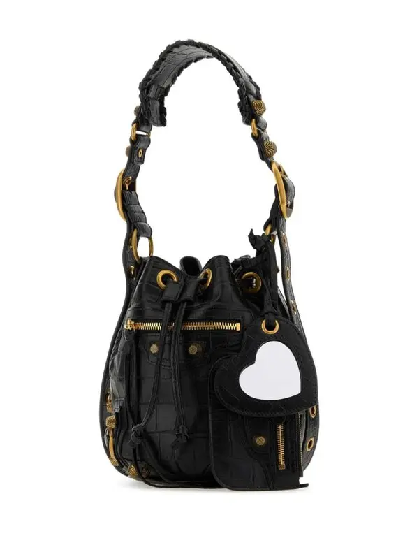 Balenciaga Le Cagole Bucket Bag - Black
