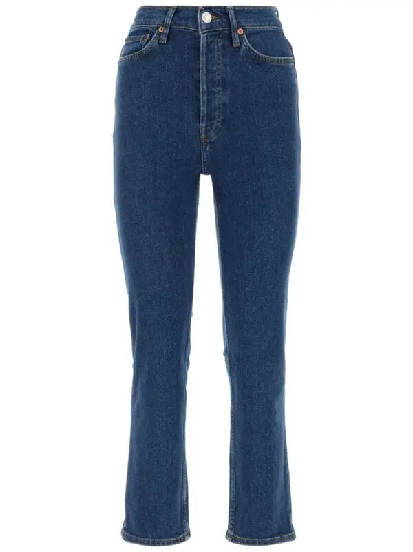 RE/DONE 70s Ultra High-rise Cropped Jeans