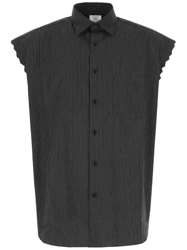 Vetements Ribbed Poplin Shirt