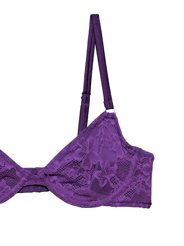FLEUR DU MAL Le Stretch Lace Demi Bra