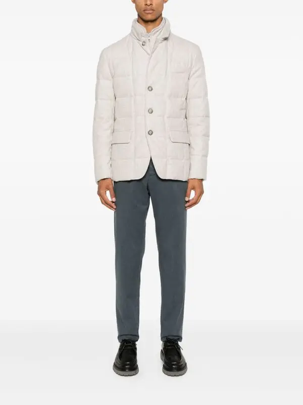 Kiton Up1lac Trousers - Grey