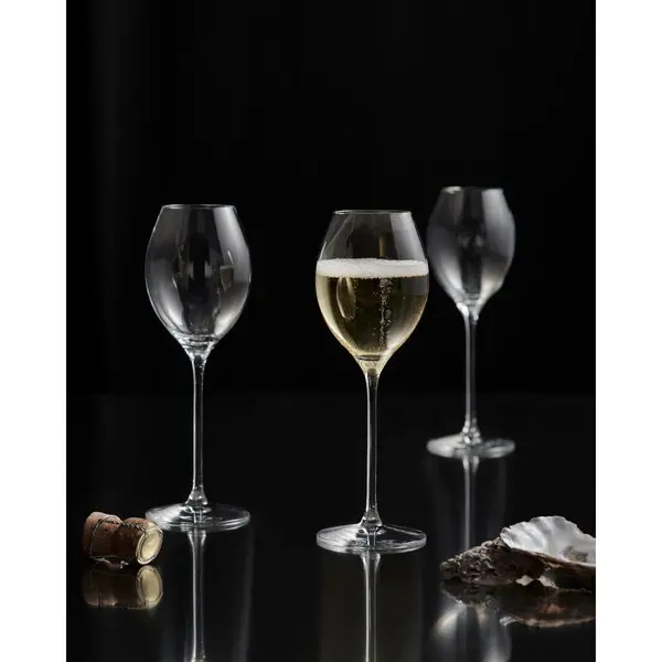 ORREFORS More Champagne Glass, Set Of 4