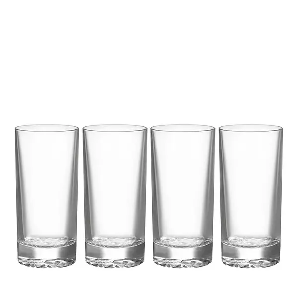 ORREFORS Carat Highball Glass, Set Of 4 - Clear