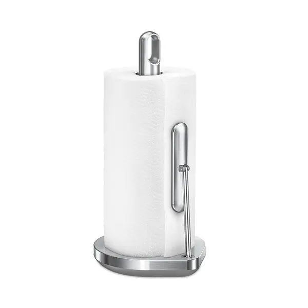 SIMPLEHUMAN Kitchen Paper Towel Holder - Silver