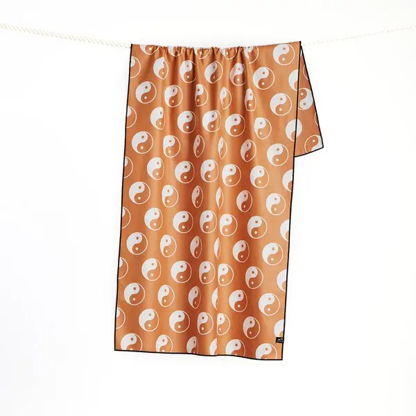 SLOWTIDE Sun Moon Quick Dry Travel Towel - Brown