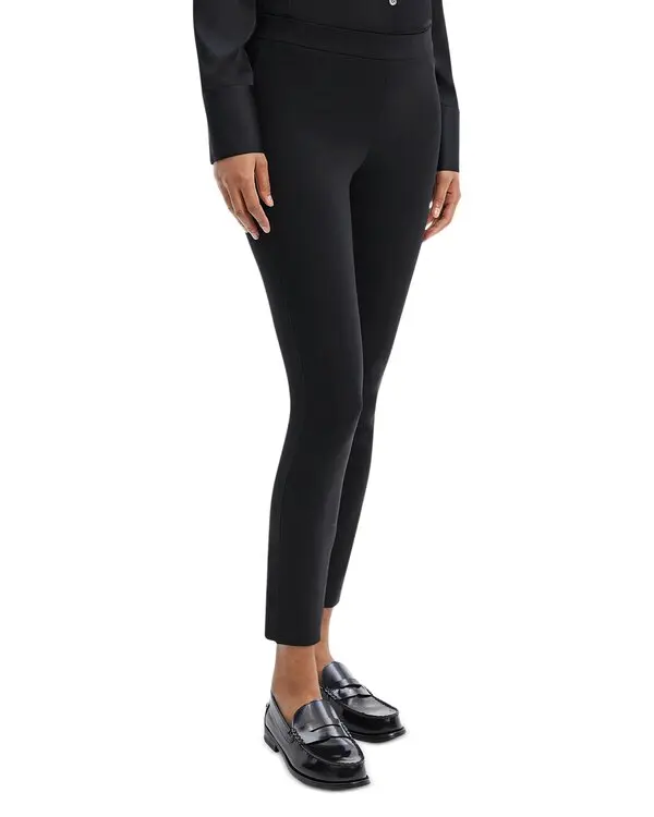 Theory High Waisted Scuba Leggings