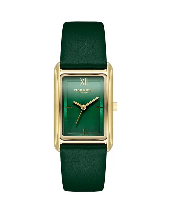 OLIVIA BURTON Grove Watch, 21mm X 30mm - Green