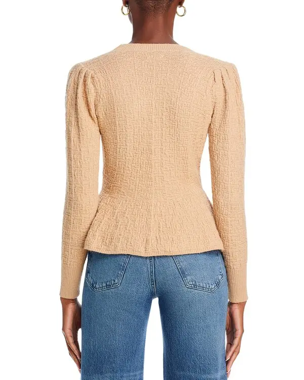 Line & Dot Amina Peplum Cardigan