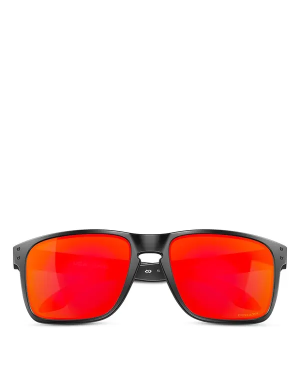 Oakley Holbrook Xl Square Sunglasses - Black/orange Solid