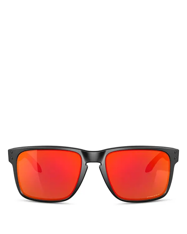 Oakley Holbrook Xl Square Sunglasses - Black/orange Solid