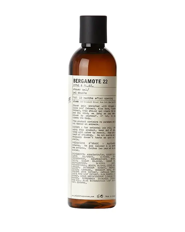 Le Labo Bergamote 22 Perfuming Shower Gel 8 Oz - No Color