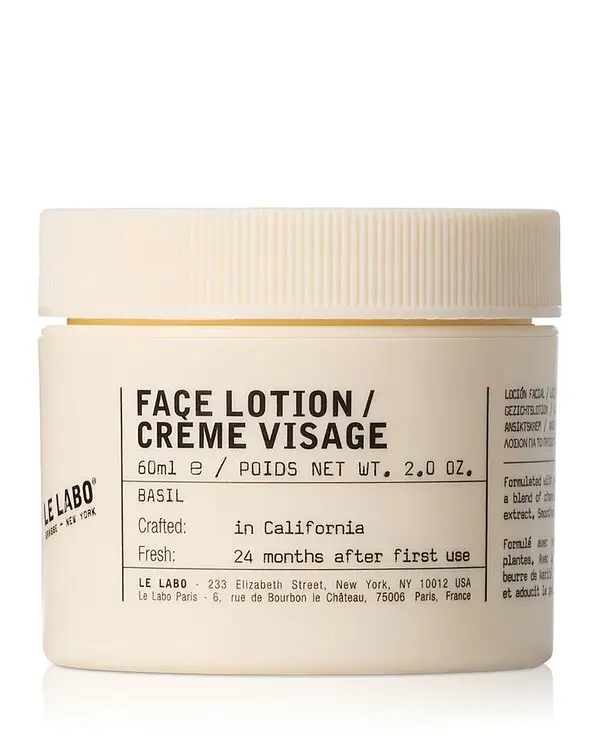 Le Labo Basil Face Lotion 2 Oz - No Color