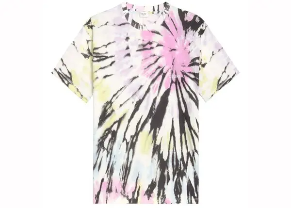 Celine Loose Tiedye T-shirt - Multicolor/pastel/off White
