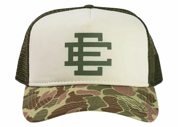 ERIC EMANUEL Ee Camo Trucker Hat - Camo Green