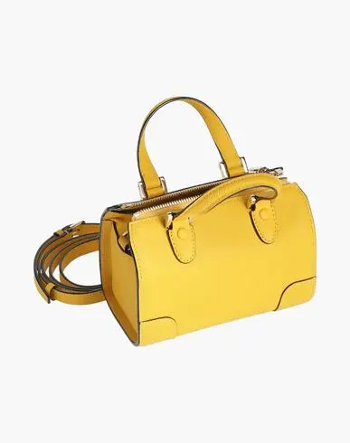 VALEXTRA Babila Micro Handbag In Textured Calfskin