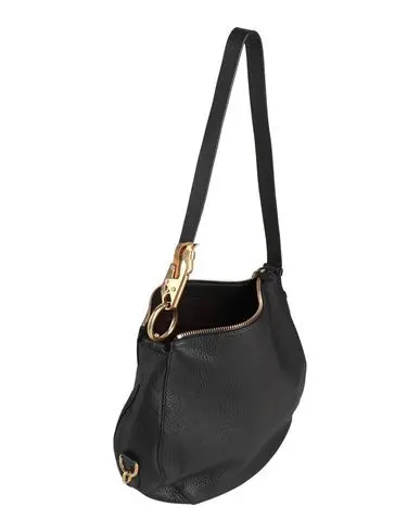 Burberry Calfskin Hobo Bag - Black