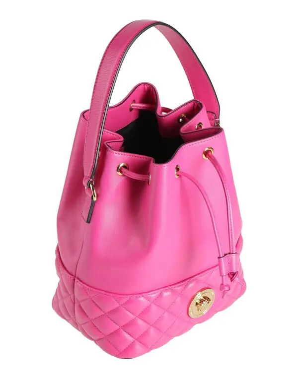 Versace Lambskin Bucket Bag