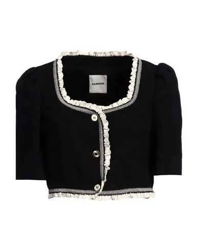 Sandro Tweed Bolero Jacket