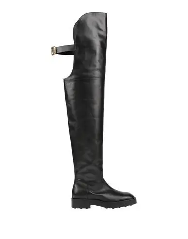 TOD'S Leather Over-the-knee Boots With Buckle Detail