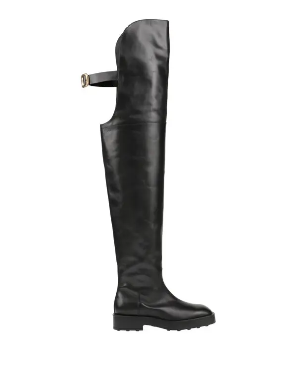 TOD'S Leather Over-the-knee Boots With Buckle Detail