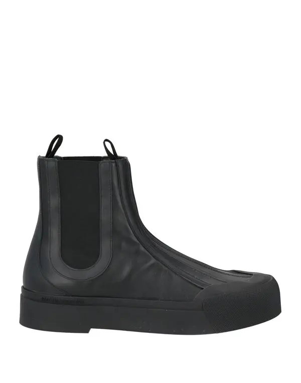 Emporio Armani Leather Chelsea Boots