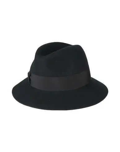 Borsalino Wool Fedora Hat - Black