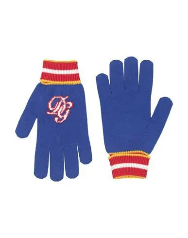 Dolce & Gabbana Gloves Size Virgin Wool - Blue