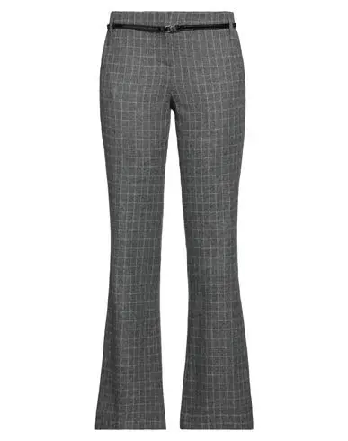 Maje Flared Flannel Pants - Grey