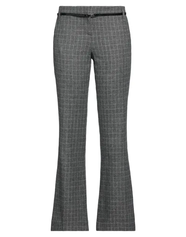 Maje Flared Flannel Pants - Grey