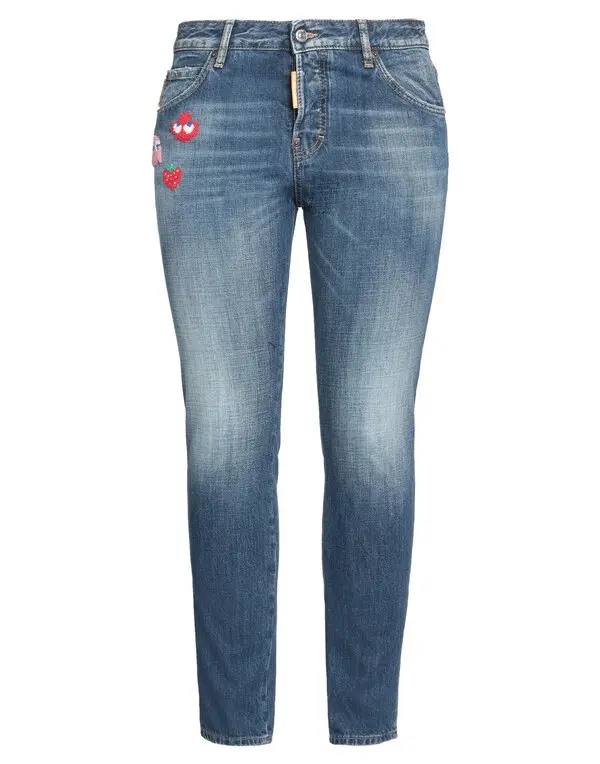 Dsquared2 Tapered Jeans With Appliqués