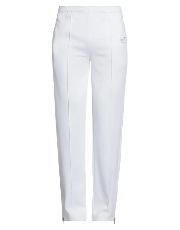 Sandro Pants Size Polyester, Cotton - White