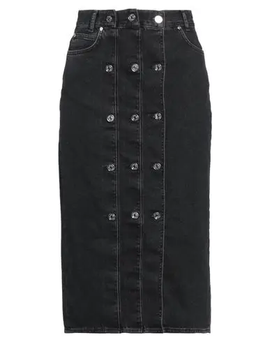 Sandro Flared Denim Skirt