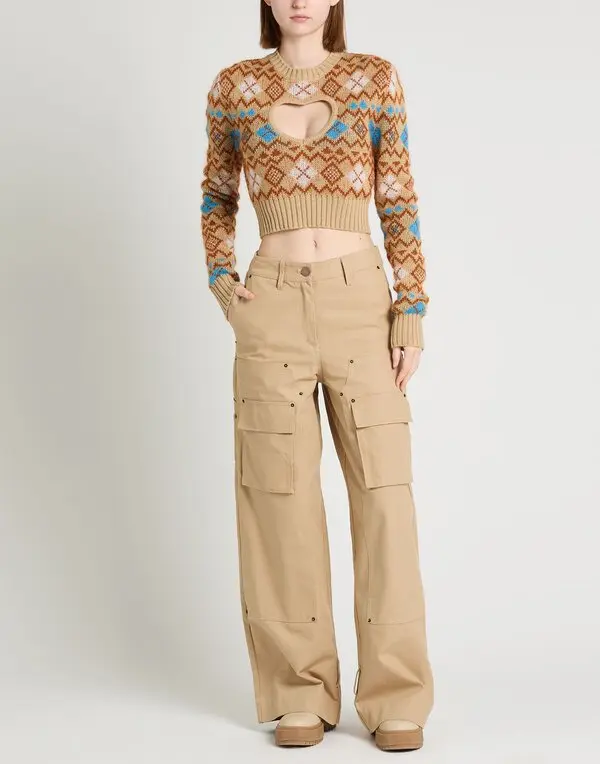 Dsquared2 Multicolor Wool, Polyamide & Mohair Wool Sweater
