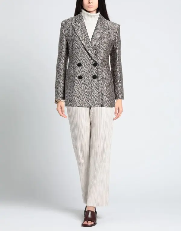 Emporio Armani Double-breasted Blazer - Beige