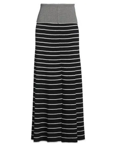 Giorgio Armani Maxi Skirt In Virgin Wool And Polyamide
