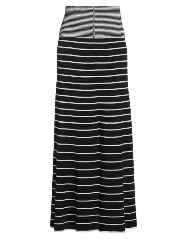 Giorgio Armani Maxi Skirt In Virgin Wool And Polyamide