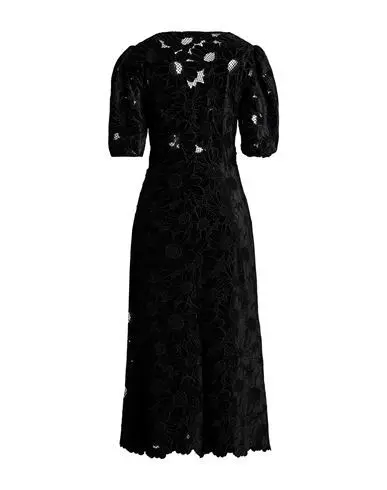 Sandro Flared Velvet Midi Dress