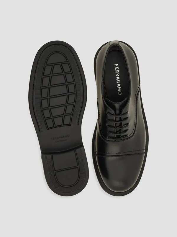 FERRAGAMO Camden Leather Lace-up Shoes