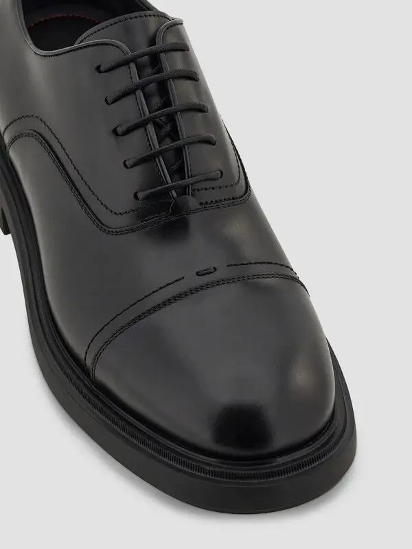 FERRAGAMO Camden Leather Lace-up Shoes