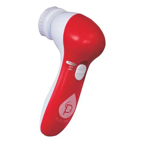 PURSONIC Advanced Facial Cleansing Brush - Red
