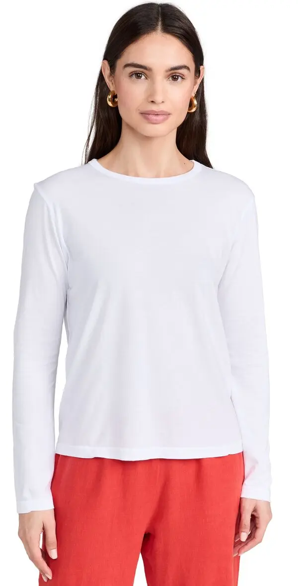 Donni. The Jersey Relaxed Long Sleeve Tee